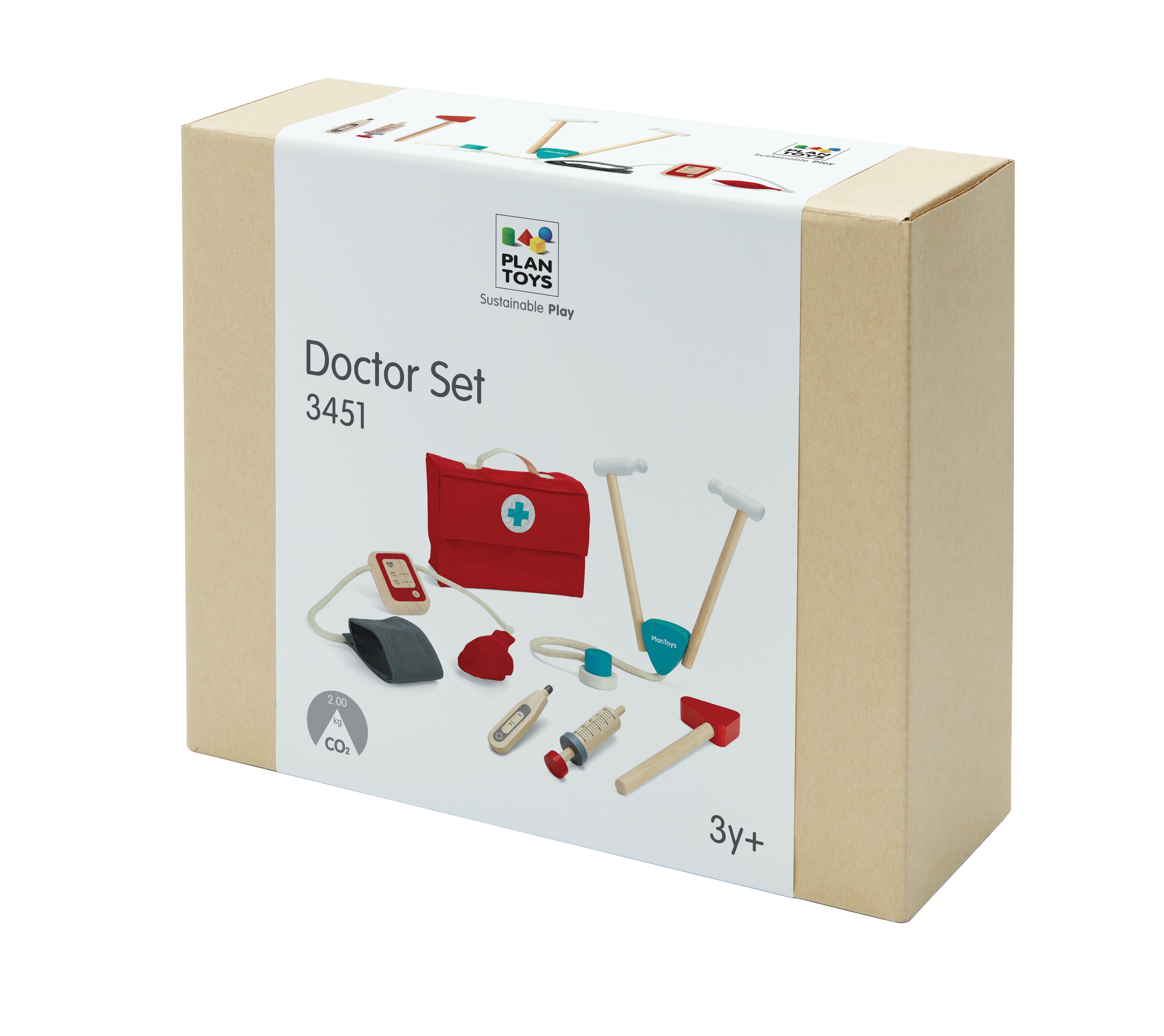 Plantoys Doctor pretend play set – Sensorium Toys